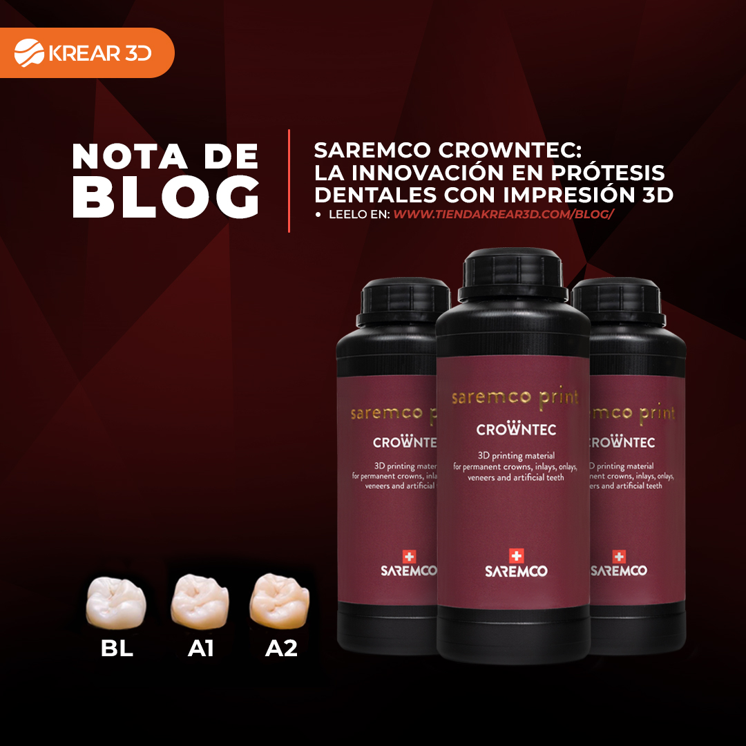 Resinas Saremco CROWNTEC: La Innovación en Prótesis Dentales con ...